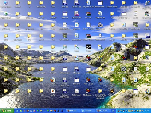 Deskcretary organizes the clutter on your desktop